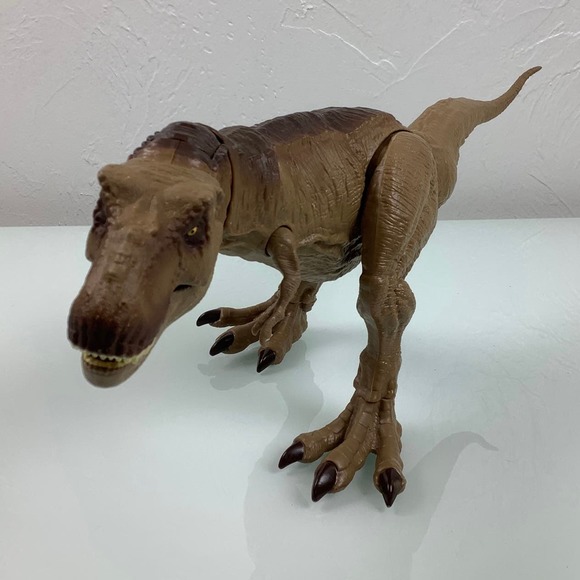 Mattel | Toys | Jurassic World Extreme Chomping Tyrannosaurus Rex ...